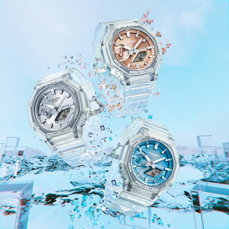 Casio Adds a Summer Spin to G-Shock GA2100 Watches with Translucent ...