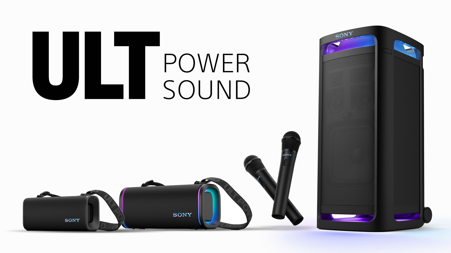 Sony Rolls Out New ULT Speakers and Wireless Mics for All-Out Music ...