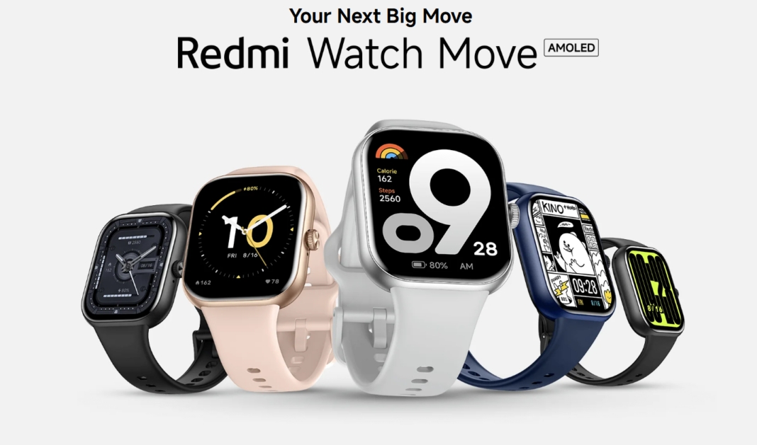 Redmi Watch Move Debuts in India at ₹1,999 ($23) with AMOLED Display ...