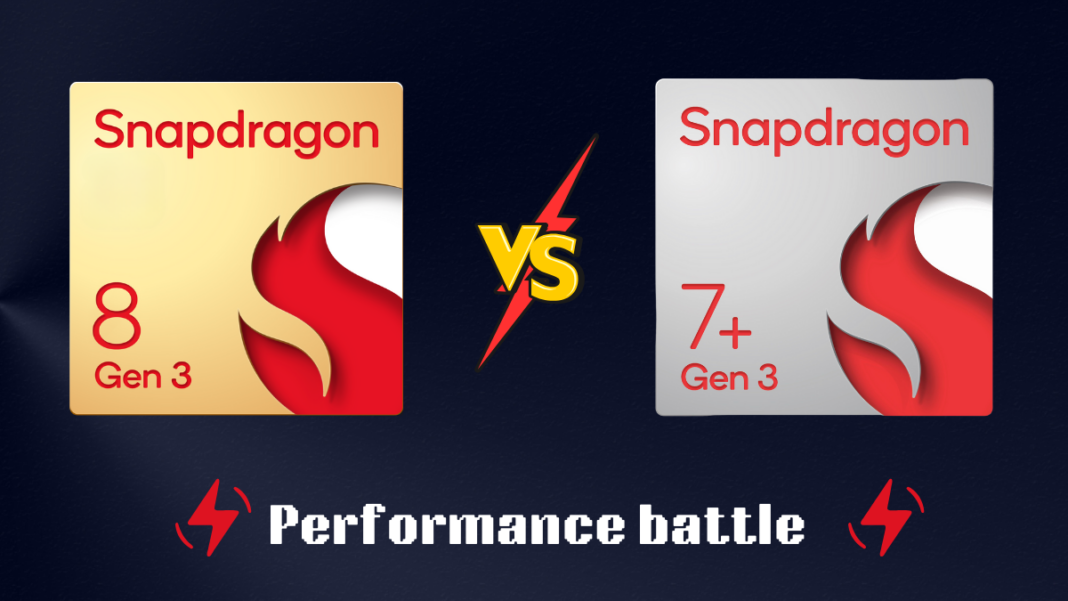 Snapdragon 8 Gen 3 vs 7+ Gen 3 – Benchmark showdown - Gizmochina