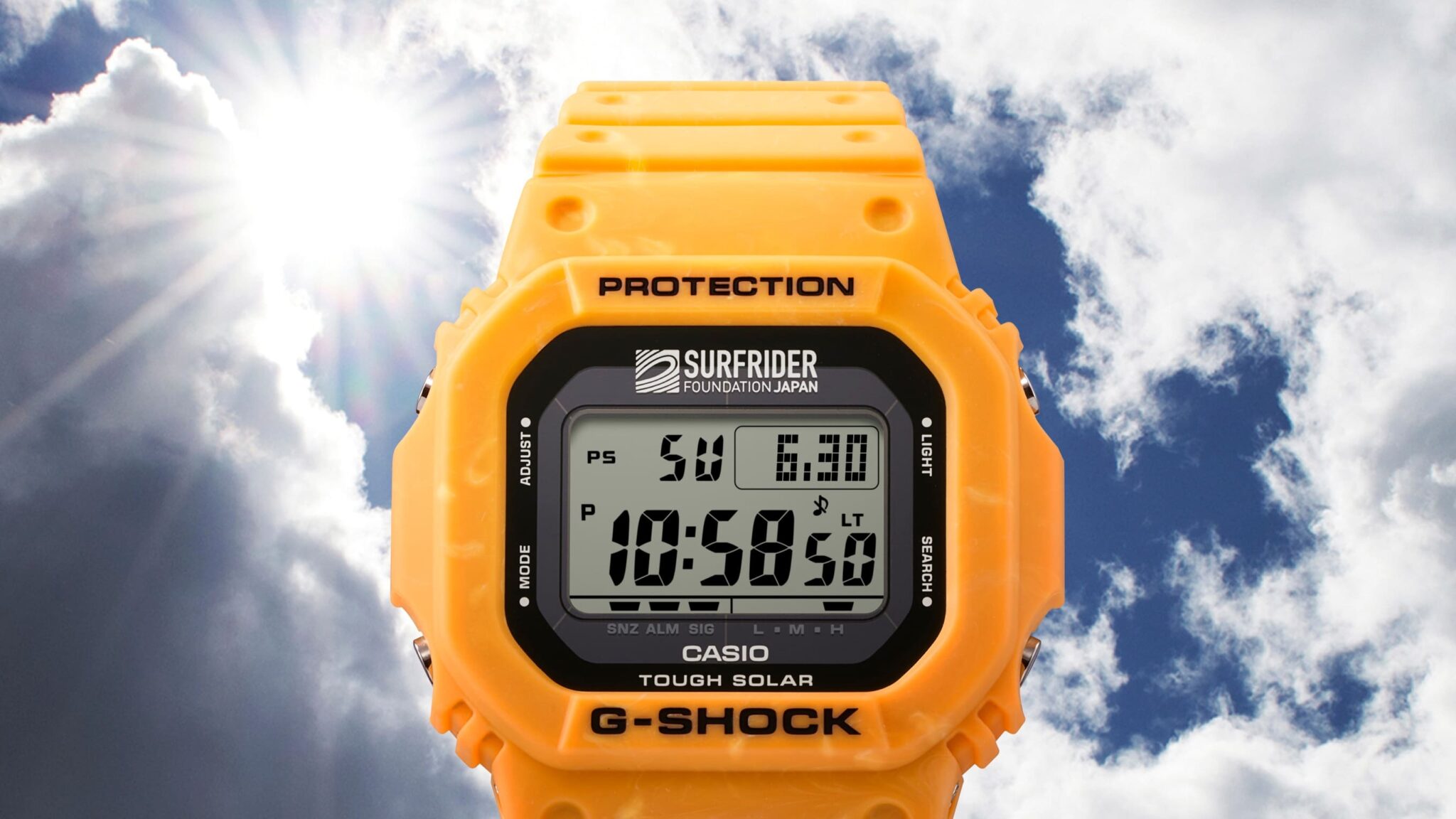 Casio G-Shock G-5600SFJ-9 Launched in Japan and UK with Surfrider Foundation - Gizmochina