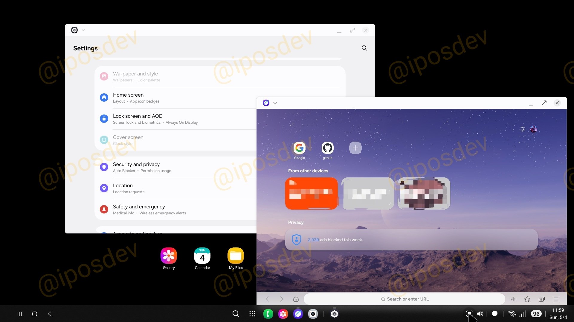 One UI 8’s DeX shows striking similarities to Android’s new Desktop ...
