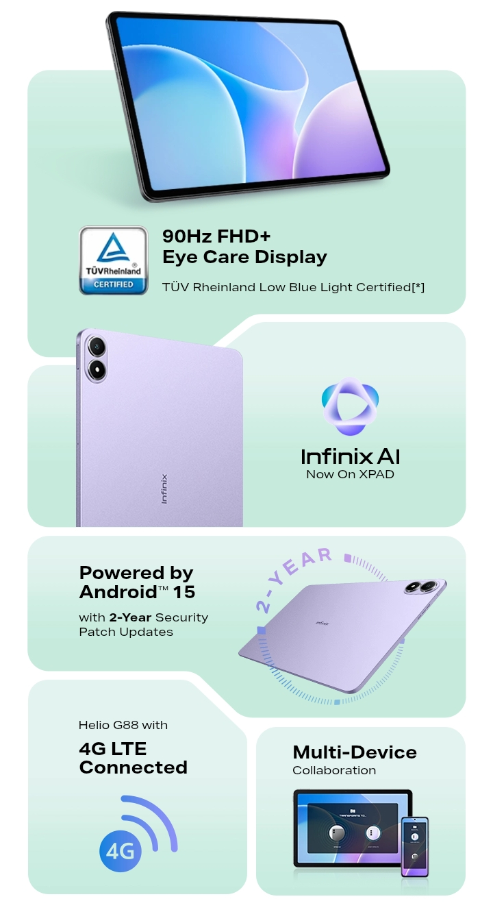 Infinix XPAD 20 Unveiled with 11-Inch Display, 7000mAh Battery, and Up ...