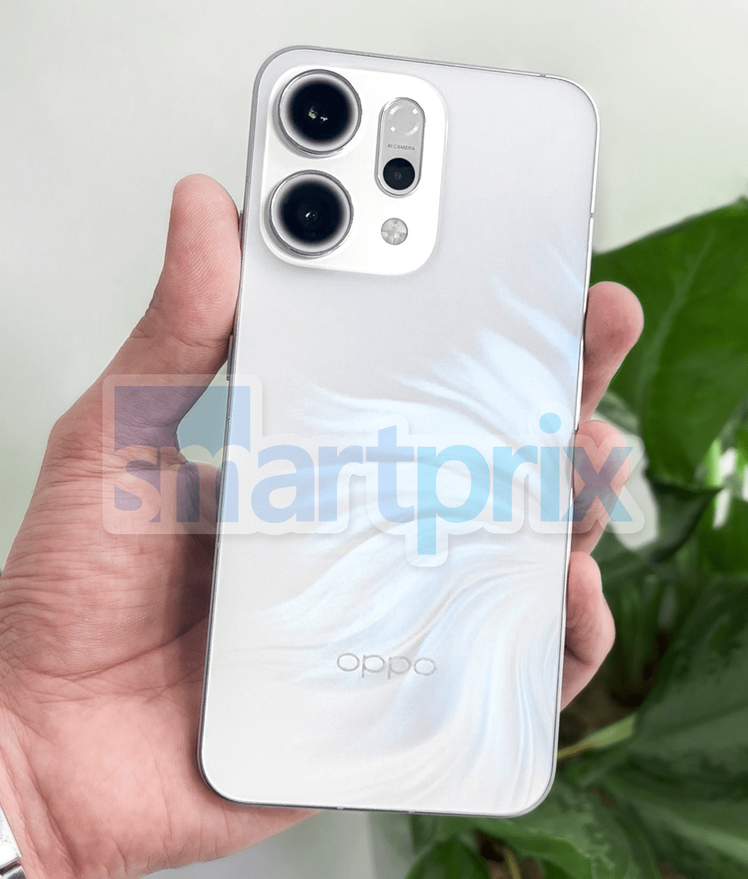 Oppo Reno 14 series India launch by July first week, Pearl White variant revealed - Gizmochina