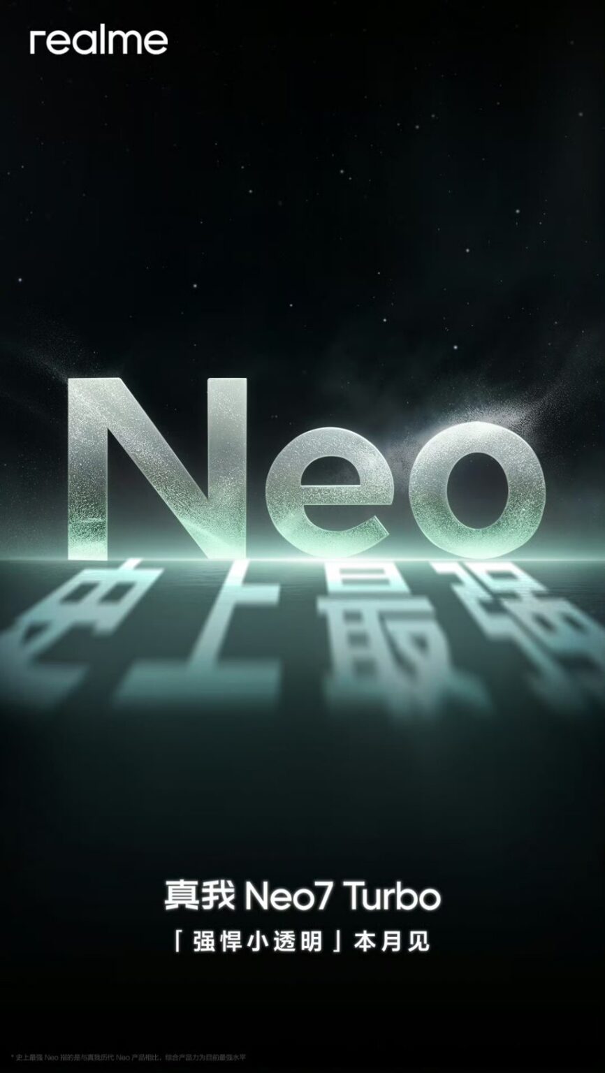 Realme Neo 7 Turbo with Dimensity 9400e launching this month to rival iQOO Z10 Turbo Pro, Redmi ...