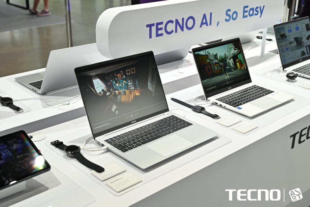 Tecno Debuts Megabook S16 and Expands AI Ecosystem Lineup at Computex 2025 - Gizmochina