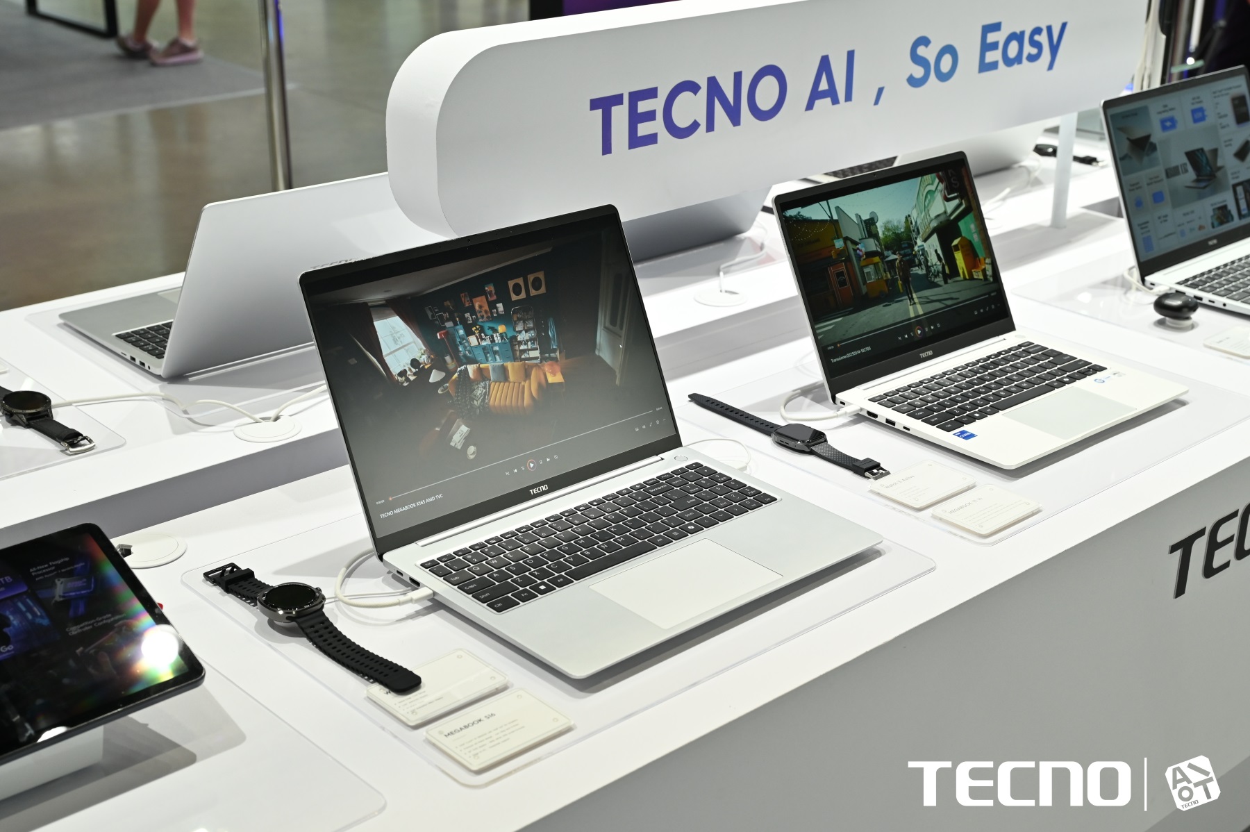 Tecno Debuts Megabook S16 and Expands AI Ecosystem Lineup at Computex 2025 - Gizmochina