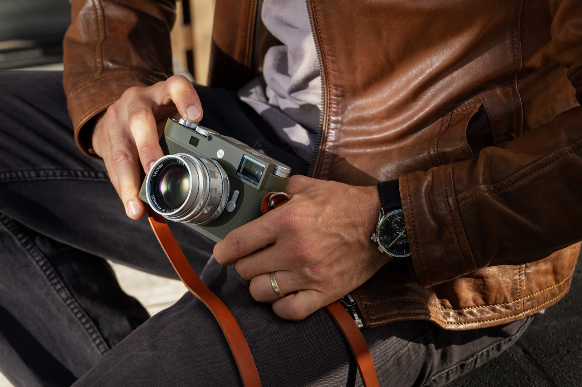 Leica M11-P Safari Full-frame Rangefinder Camera Debuts with Signature ...