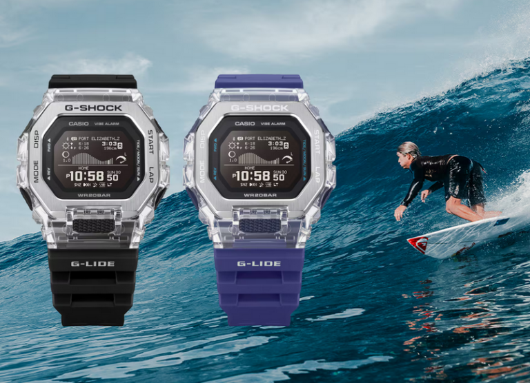 Casio G-Shock GBX100S Watches launched in Europe for Surfers with Tide ...