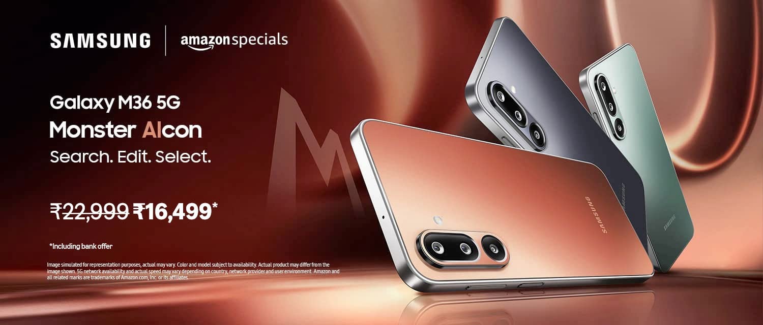 Samsung Galaxy M36 5G Offers 50MP Camera, AI Features, Gorilla Glass ...