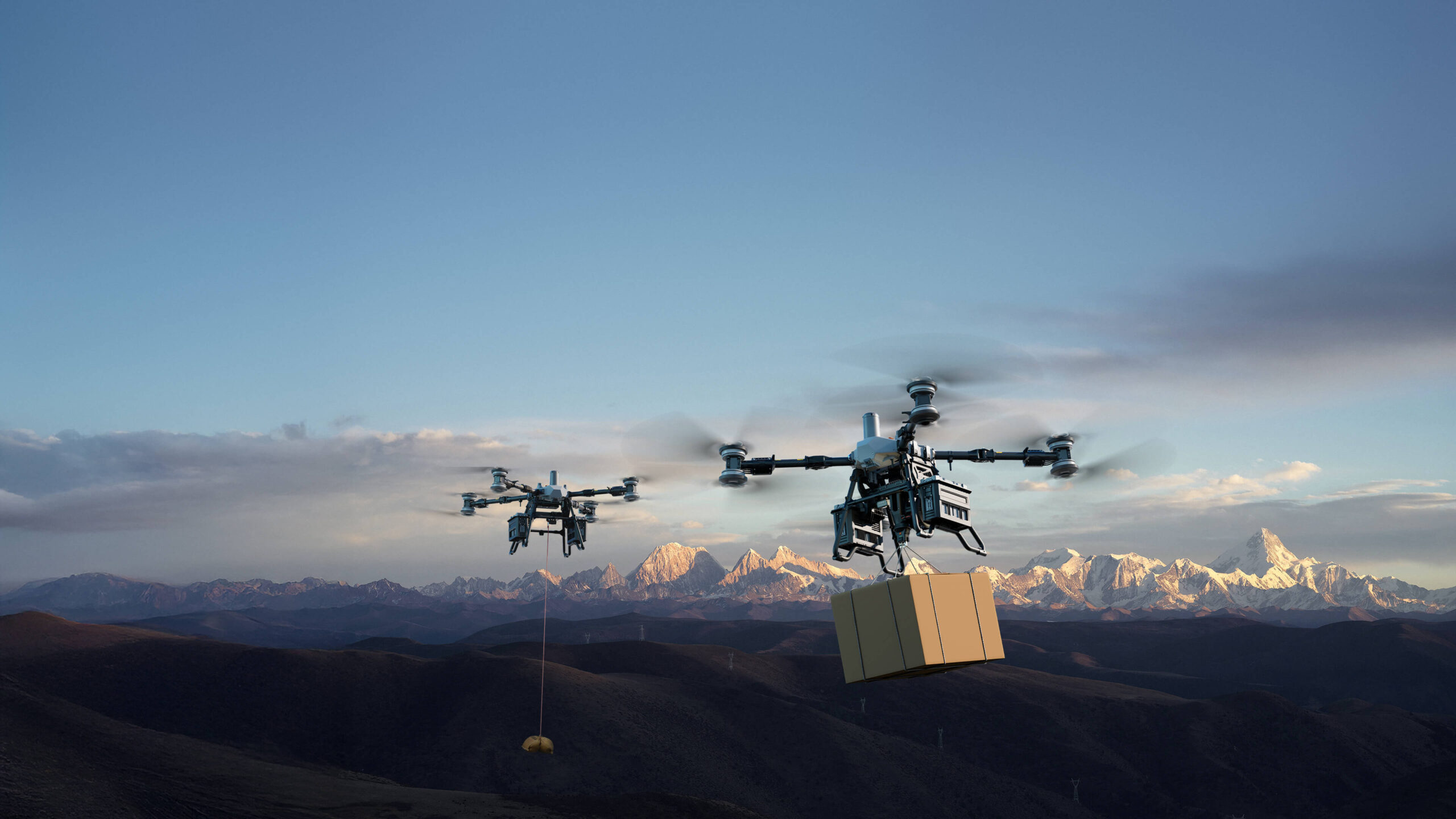 DJI launches FlyCart 100 flagship cargo drone with 80kg payload ...