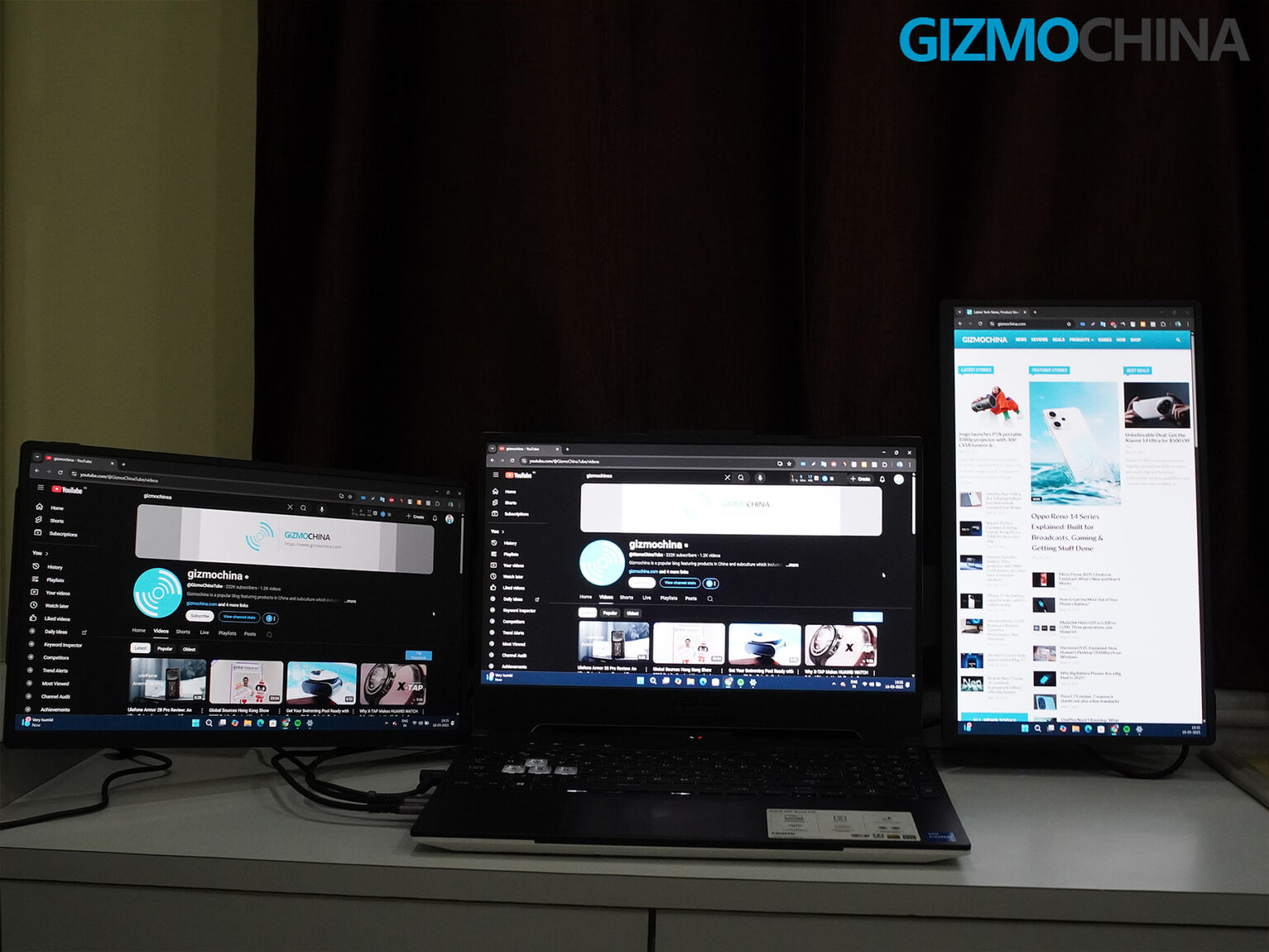 FlipGo Horizon Review: A Modular Triple-Screen Setup That Travels With ...