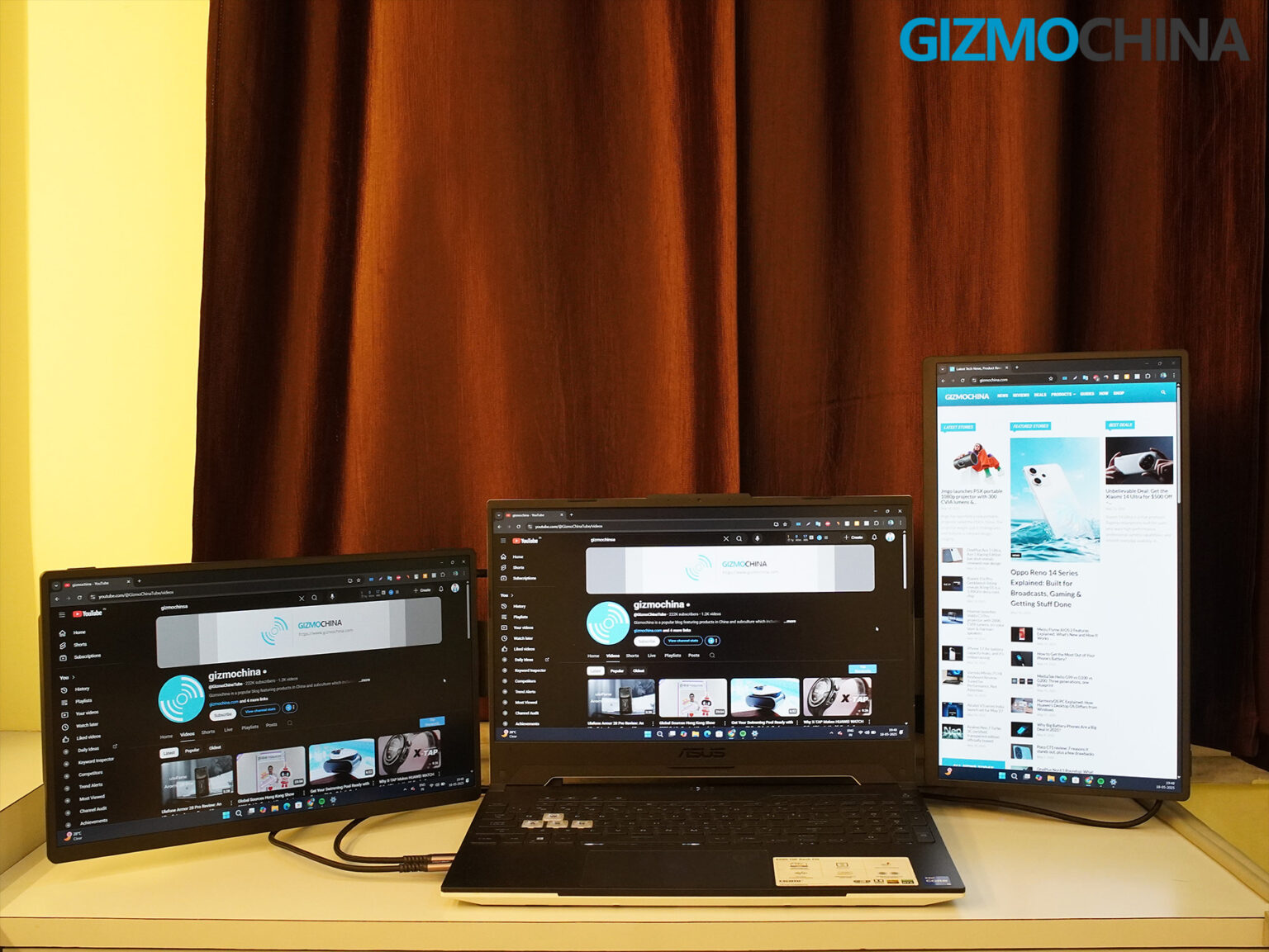 FlipGo Horizon Review: A Modular Triple-Screen Setup That Travels With ...