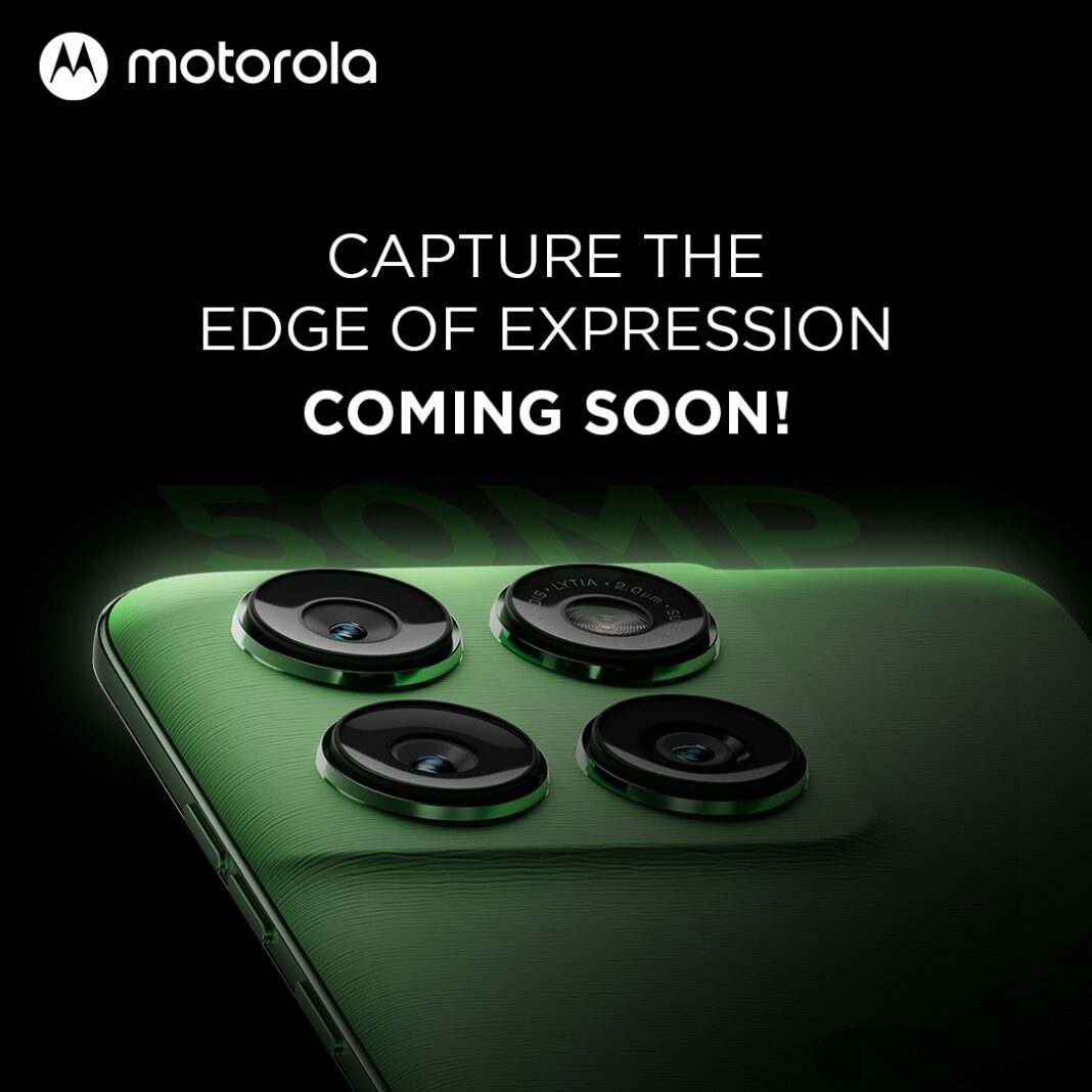 Motorola Edge 60 Coming Soon to India, teasers out - Gizmochina