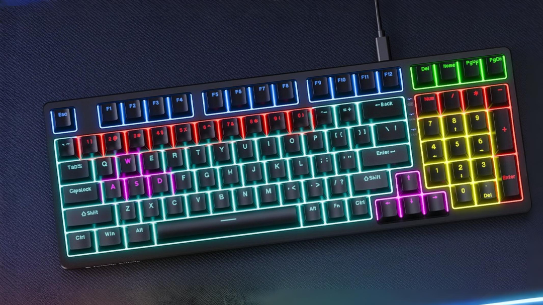 Lenovo launches a budget mechanical keyboard with RGB, tri-mode & hot ...