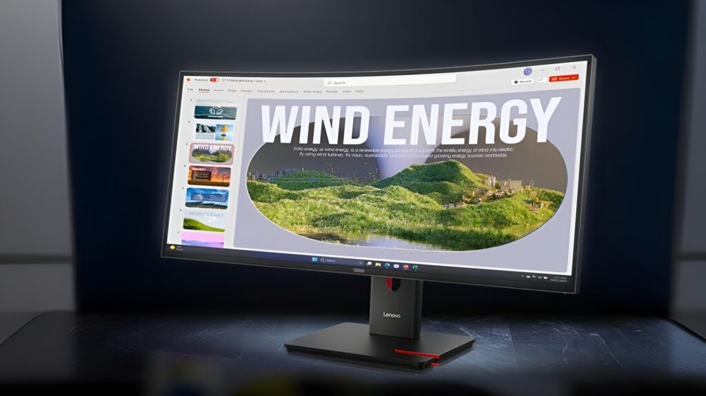 Lenovo launches a 34-inch curved ultrawide monitor with 120Hz refresh ...
