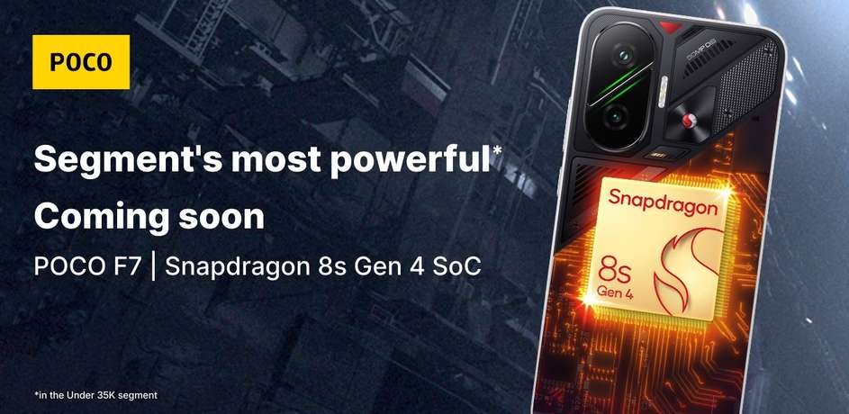 Poco F7 to be priced under Rs 35,000 (~$400) in India - Gizmochina