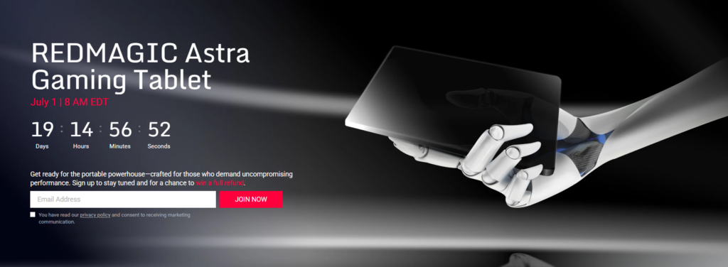 Red Magic Astra Gaming Tablet Set for July Global Launch with 9.06-inch OLED & Snapdragon 8 ...