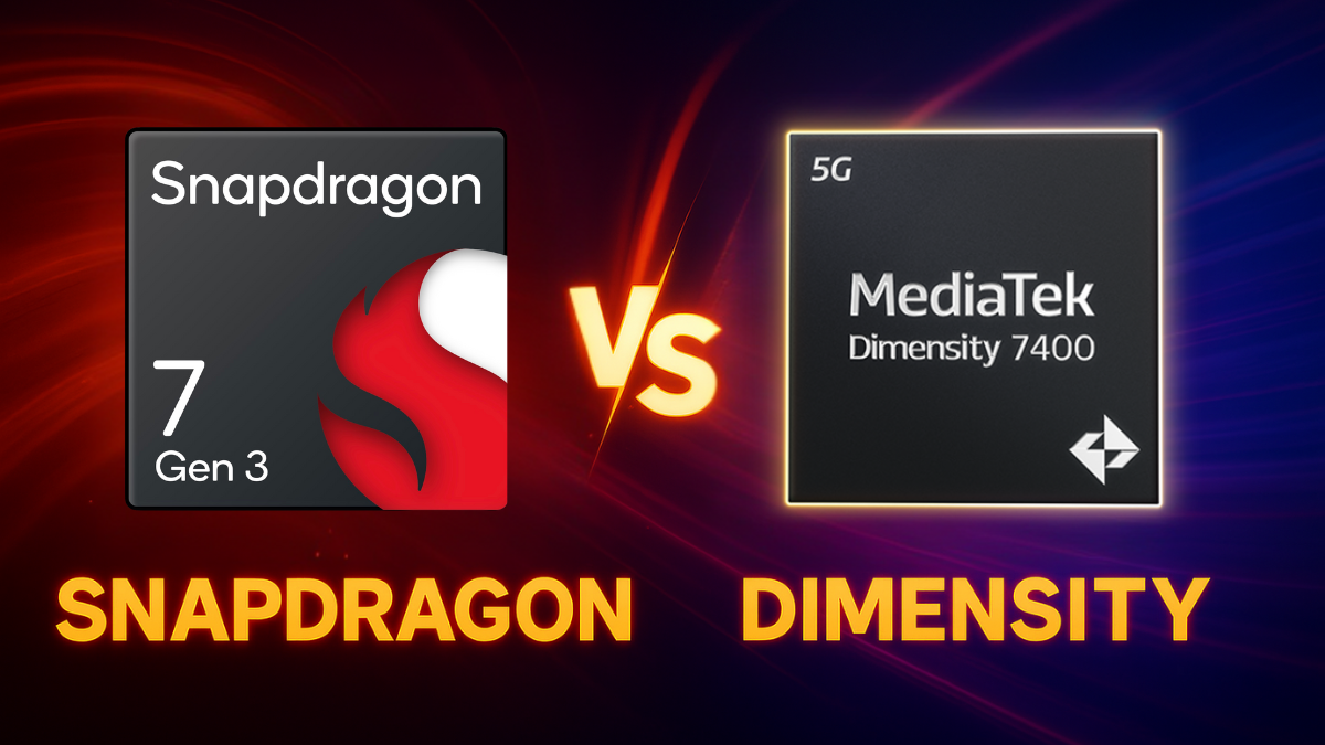 Snapdragon 7 Gen 3 vs Dimensity 7400 - which delivers superior value? - Gizmochina