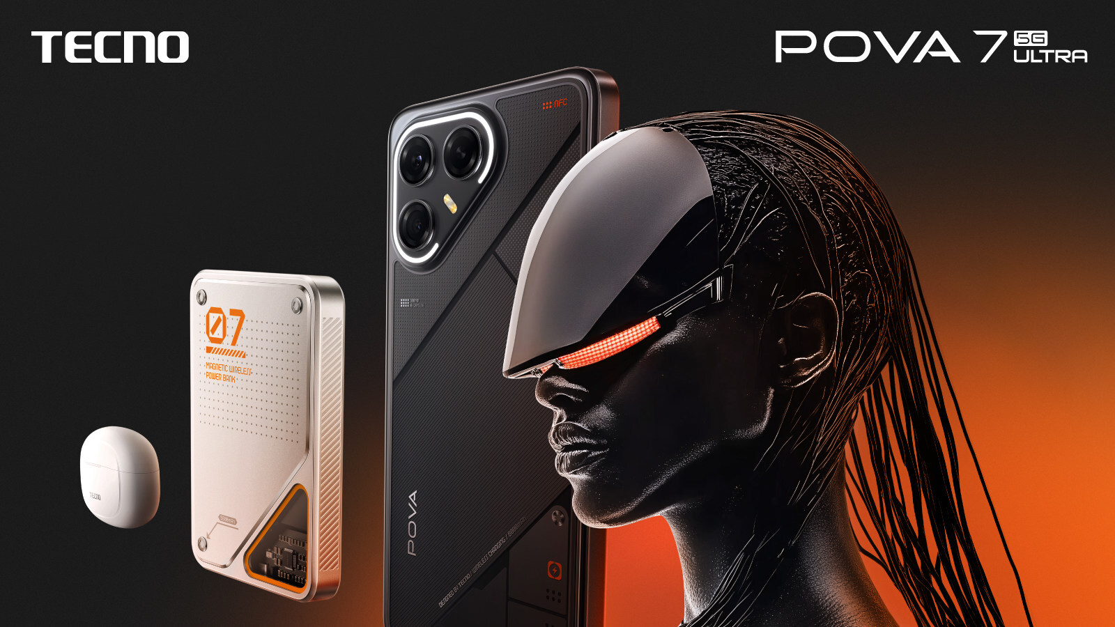 Tecno Pova 7 Ultra 5G launches globally along with other Pova 7 series ...