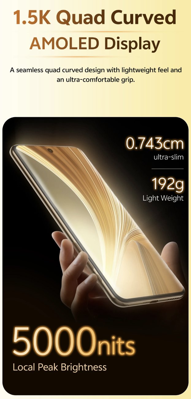 Vivo T4 Ultra’s front design officially confirmed, features 5000nits ...