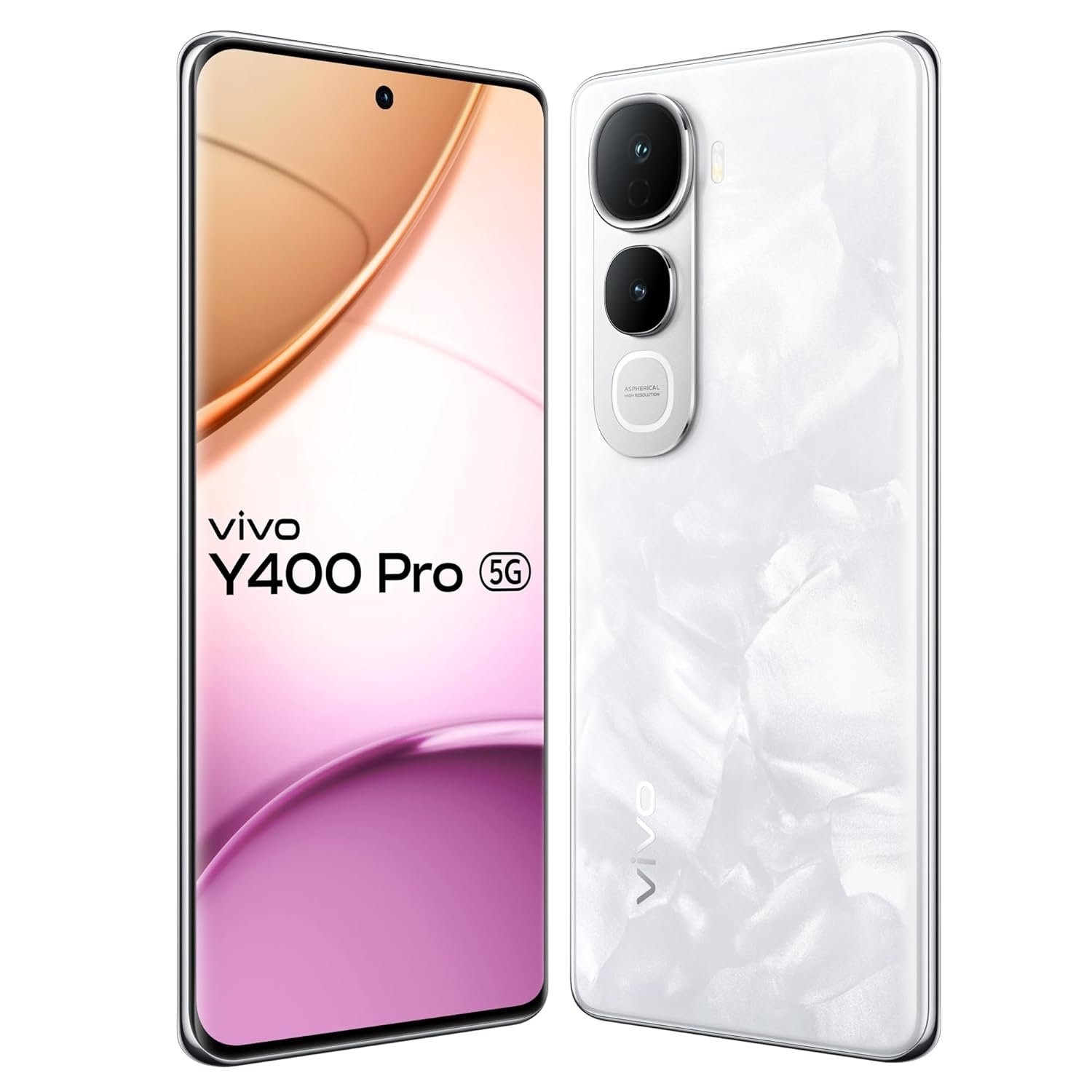 Vivo Y400 Pro’s white edition revealed from all angles via premature Amazon India listing ...