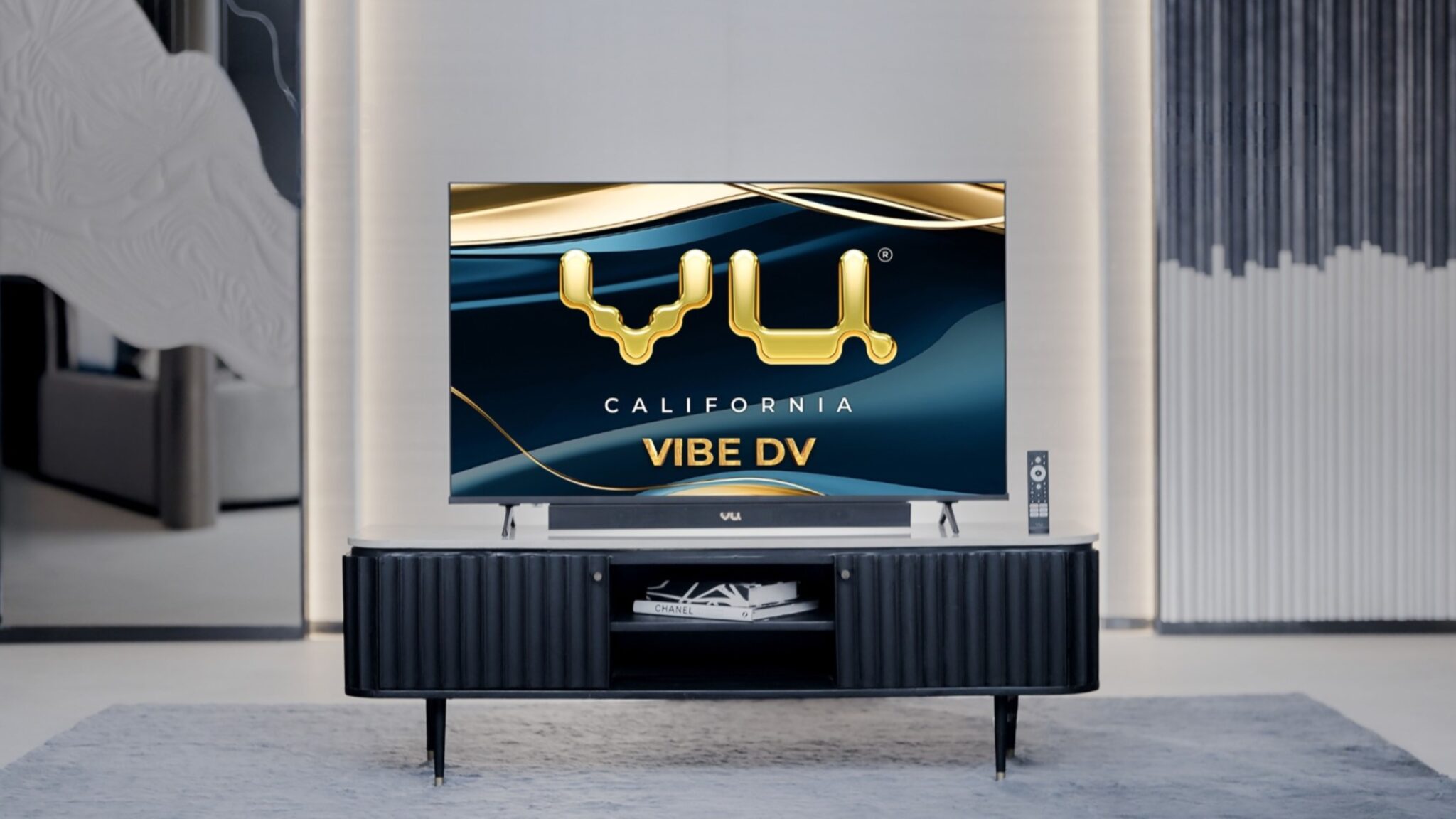 Vu Vibe DV 2025 launched in India as world’s first QLED TV with built-in soundbar and Dolby ...