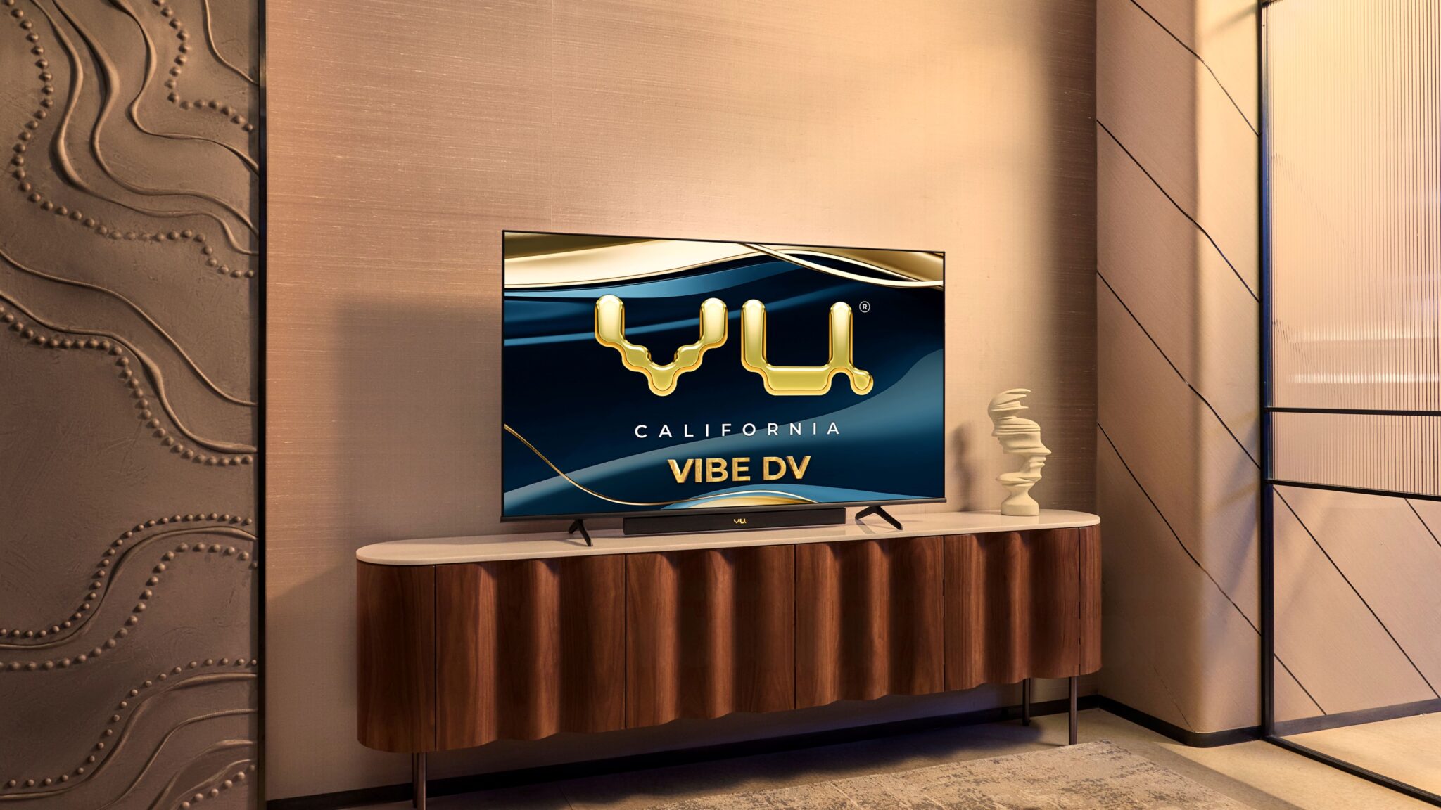 Vu Vibe DV 2025 launched in India as world’s first QLED TV with built-in soundbar and Dolby ...