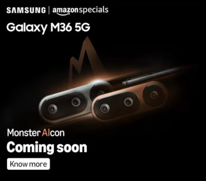 Samsung begins teasing Galaxy M36, hints at AI features - Gizmochina