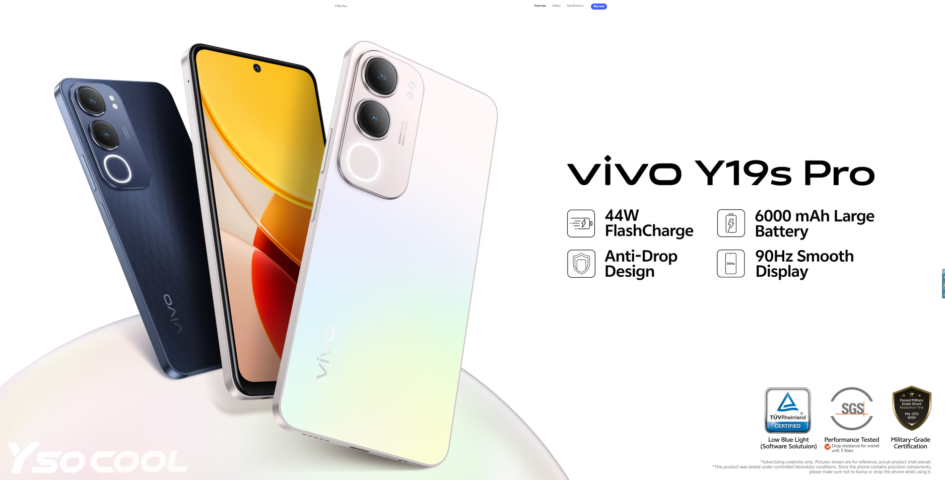 Vivo Y19s Pro launched with 90Hz display, 6,000mAh battery, up to 8GB+256GB config - Gizmochina