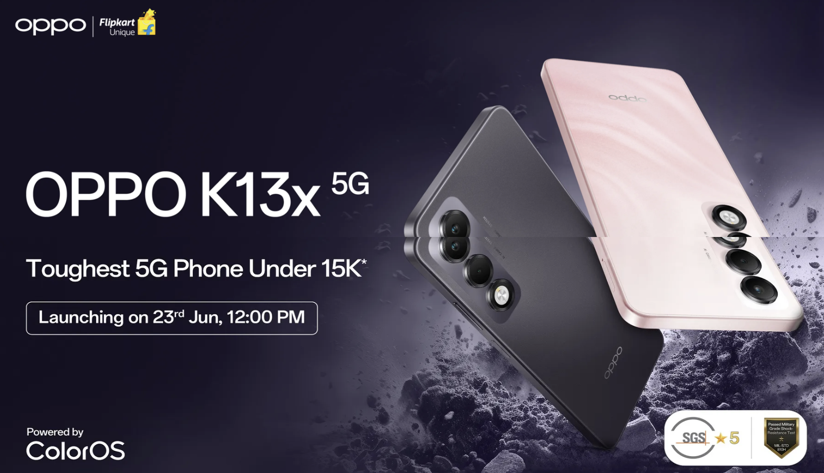 Oppo K13x 5G launch date, key specifications, variants, price range officially confirmed ...