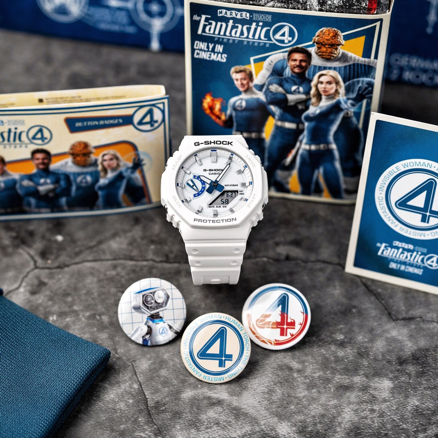 G-Shock x Marvel Fantastic Four Limited Edition Watch Collection ...