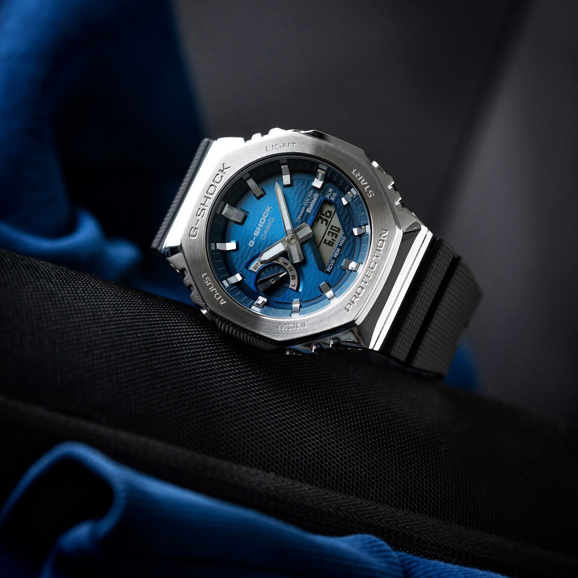 G-Shock GBM-2100A Series Watches With Striking Colors & Steel Bezel Now ...