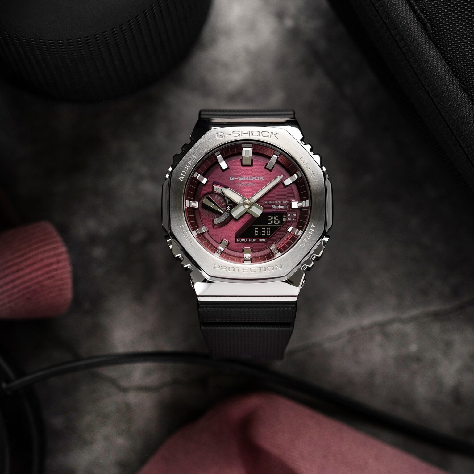 G-Shock GBM-2100A Series Watches With Striking Colors & Steel Bezel Now ...