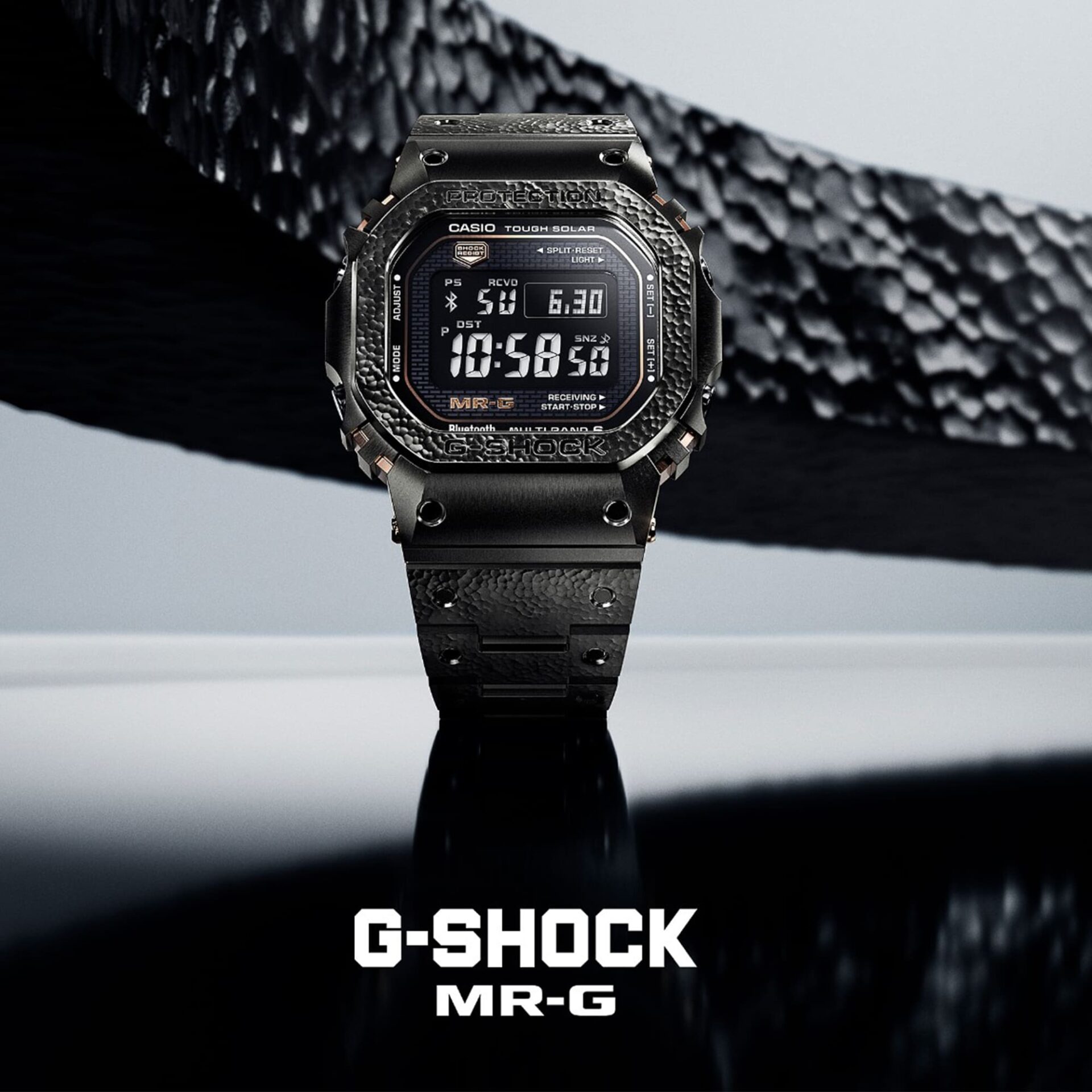 Casio’s Limited G-Shock with Hand-Hammered Titanium by Japanese Artisan ...