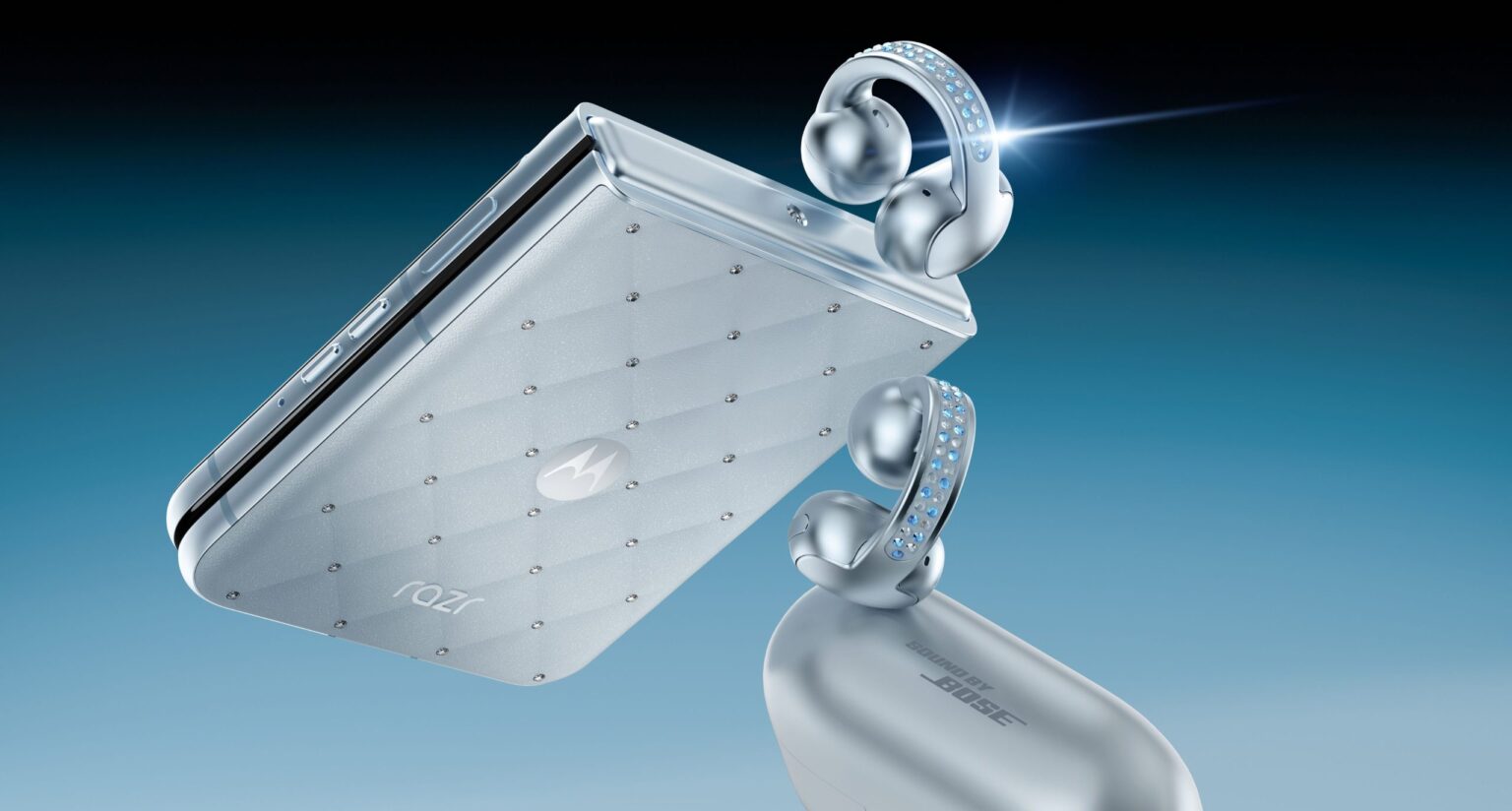 Motorola x Swarovski Razr 2025 & Buds Loop Fully Leaked with Shiny New ...