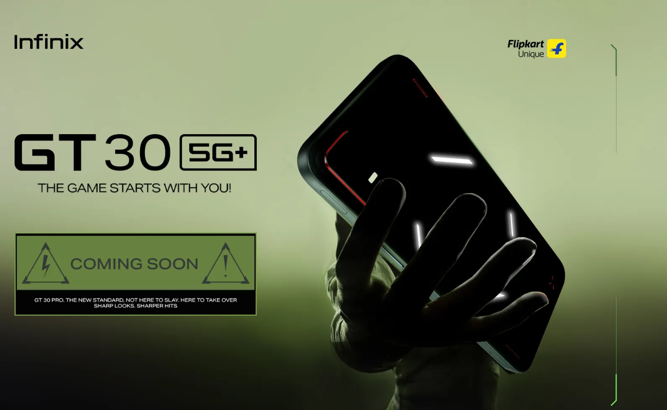 Infinix GT 30 5G+ Launching Soon in India with Dimensity 7400 and 1.5K ...