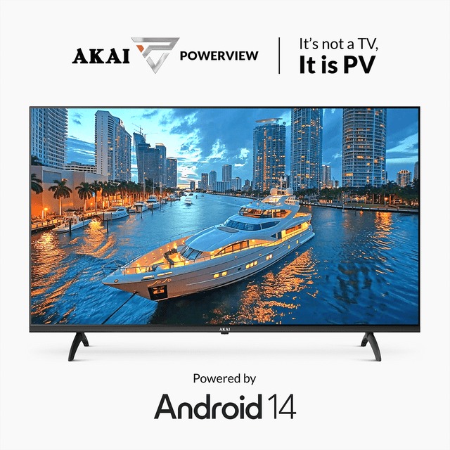 AKAI PowerView Series TVs with Android 14 Launched in India Starting at ₹13,990 - Gizmochina