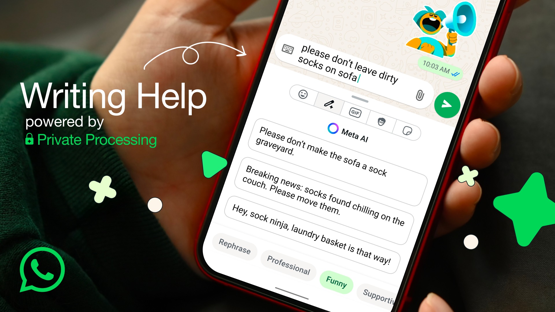 WhatsApp Adds AI Writing Help Feature, Starting in the US and Expanding ...