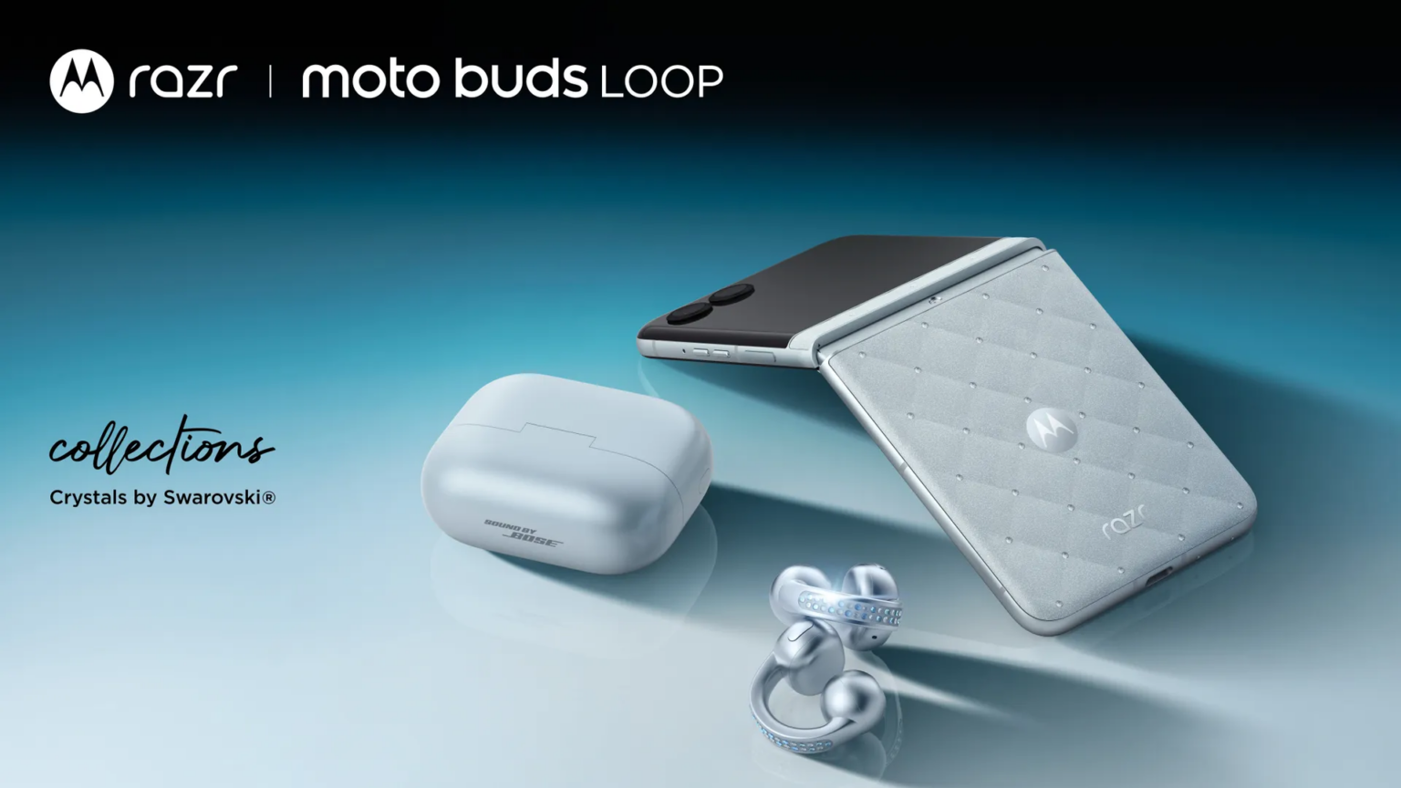 Motorola unveils Swarovski-studded Razr 2025, Buds Loop in Pantone Ice ...