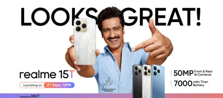 Realme 15T 5G is launching in India next week