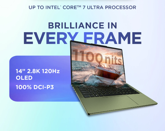 Moto Book 60 Pro India Debut: 2.8K OLED Display, Intel Core Ultra CPUs ...