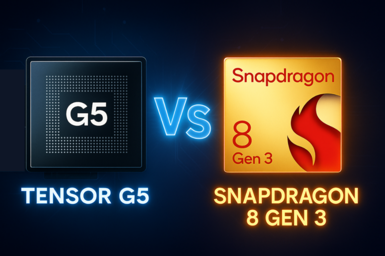 Tensor G5 vs Snapdragon 8 Gen 3: Benchmarks and specs - Gizmochina