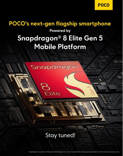 Poco confirms a Snapdragon 8 Elite Gen 5 phone in the making