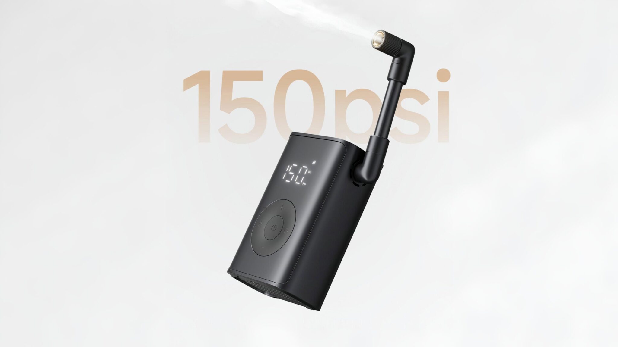 Xiaomi launches a mini inflator with 150psi power and smart pressure ...