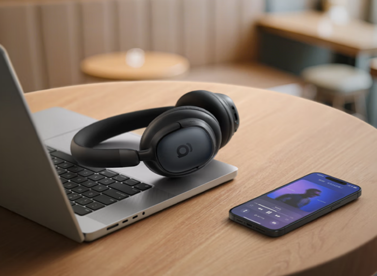 Baseus MH1 headphones launched with 48dB ANC, 80h battery, LDAC & AI ...
