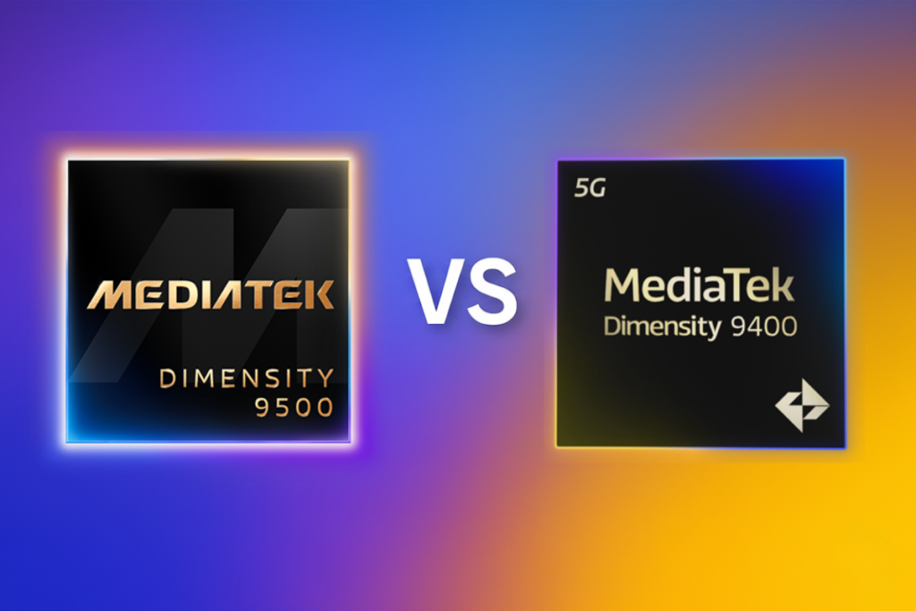 Dimensity 9500 vs Dimensity 9400: real-world upgrades, benchmarks, and specs - Gizmochina