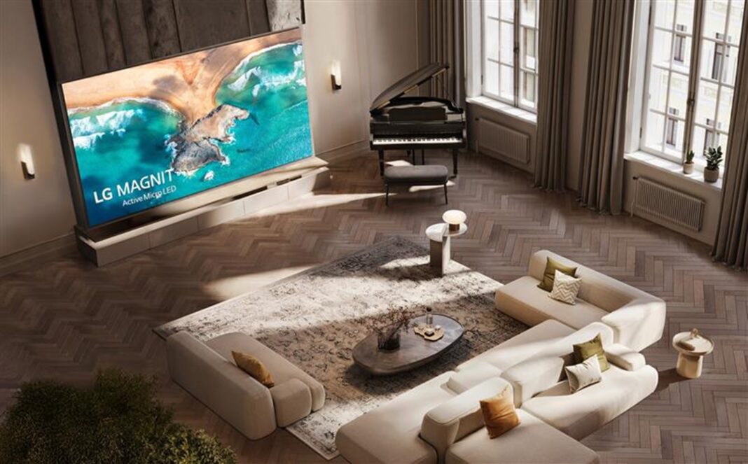 LG launches 136-inch Magnit Active Micro LED TV with 4K 144Hz display ...