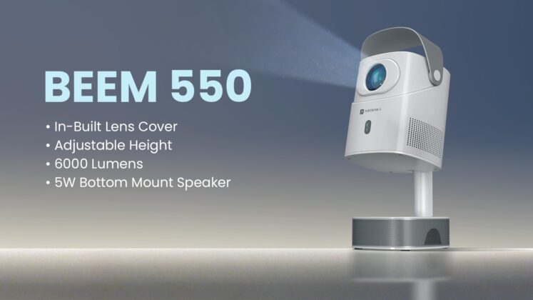 Portronics launches Beem 550 Smart LED Projector with auto focus, built ...