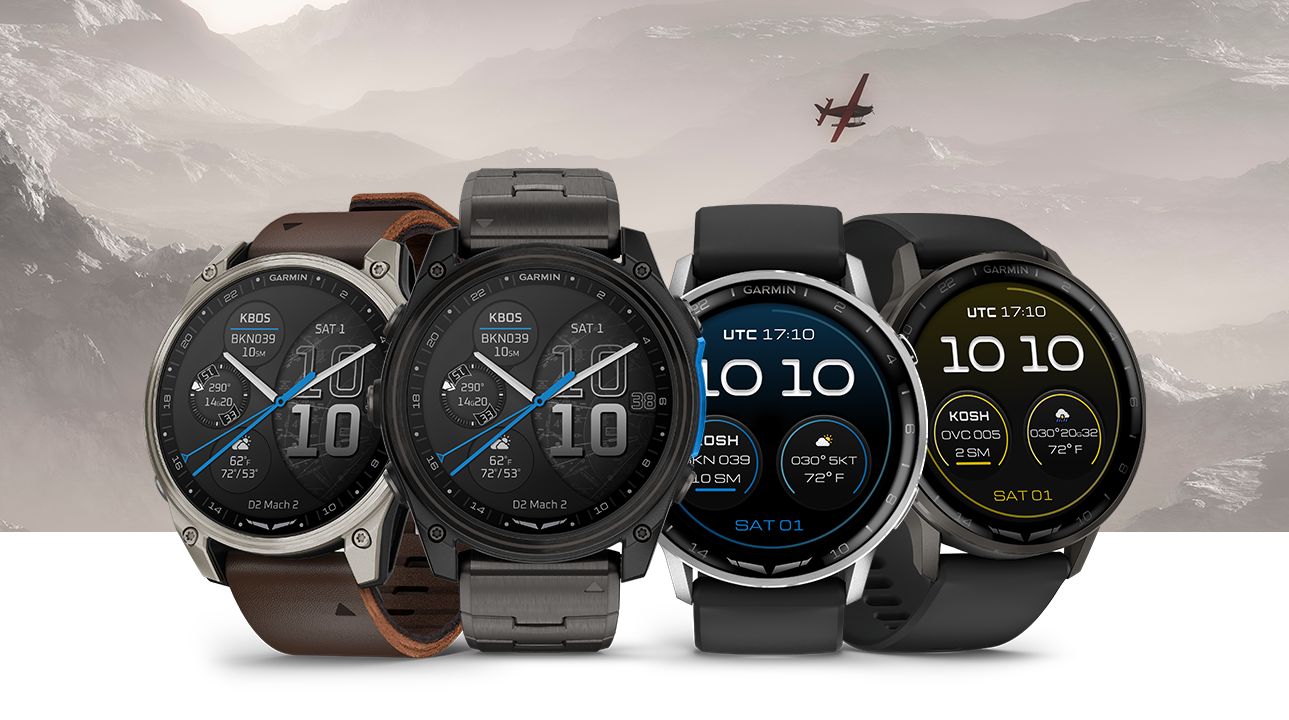 Garmin D2 Air X15 and D2 Mach 2 Launch with AMOLED, PlaneSync, and 26 ...